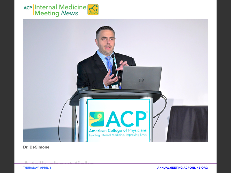 IMM 2025 News Thurs., April 3Hospital Medicine