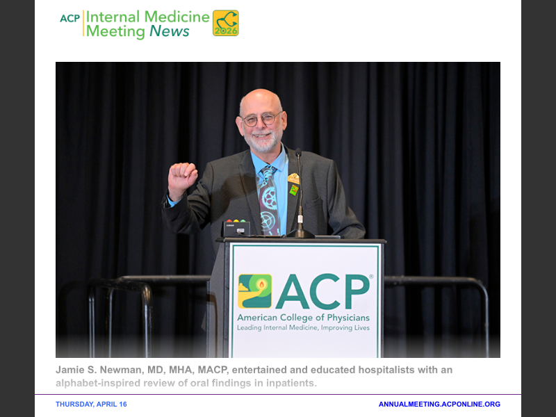 IMM 2026 News Thurs., April 16Hospital Medicine