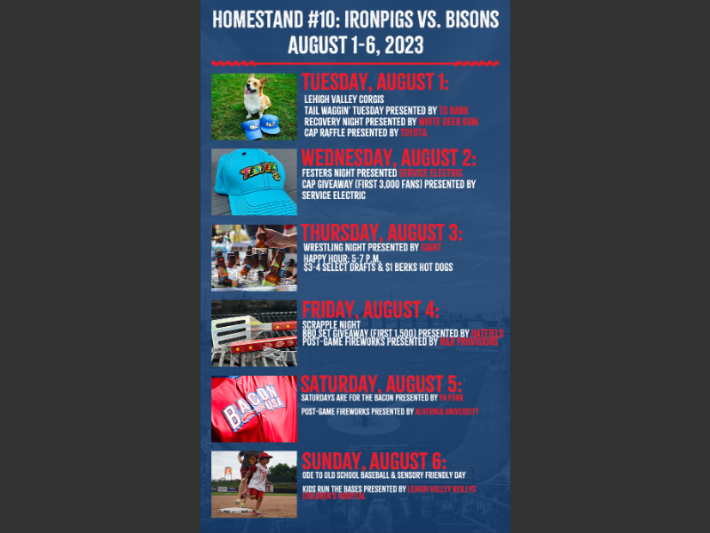 Issue Ten: August 1-6Weekly Promos August 1-6