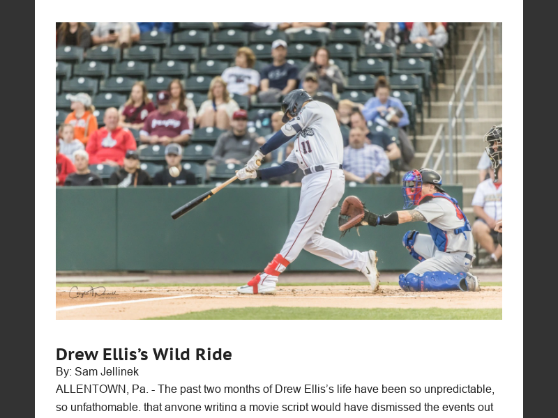 Issue Thirteen: September 19-24Drew Ellis Story