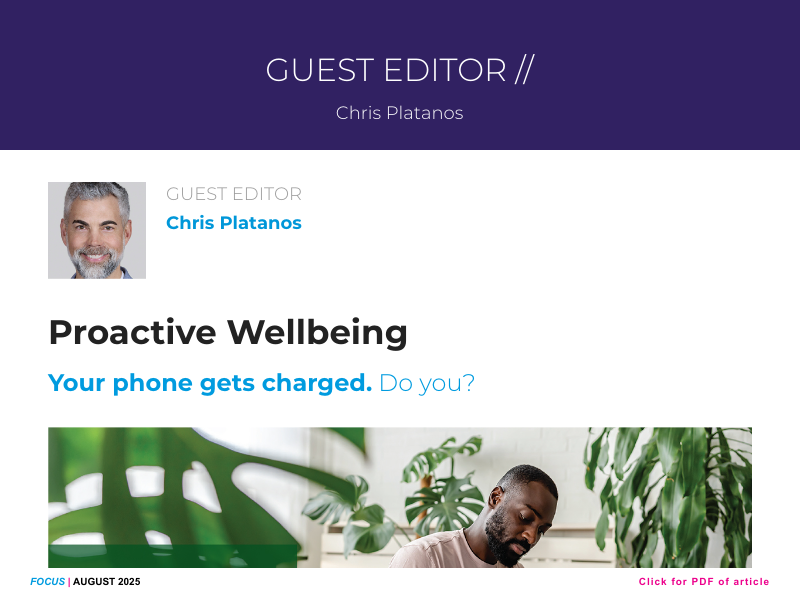 Focus Magazine - August 2025GUEST EDITOR