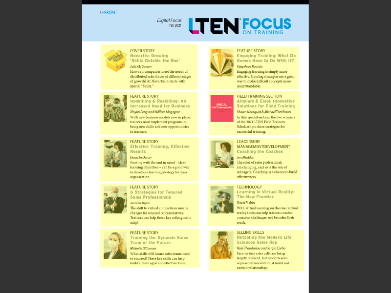 Focus Magazine - Fall 2021Upfront