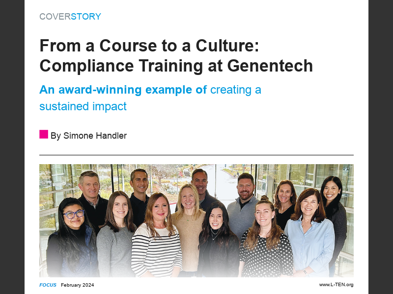 Focus Magazine - February 2024Cover Story: From a Course to a Culture: Compliance Training at ...