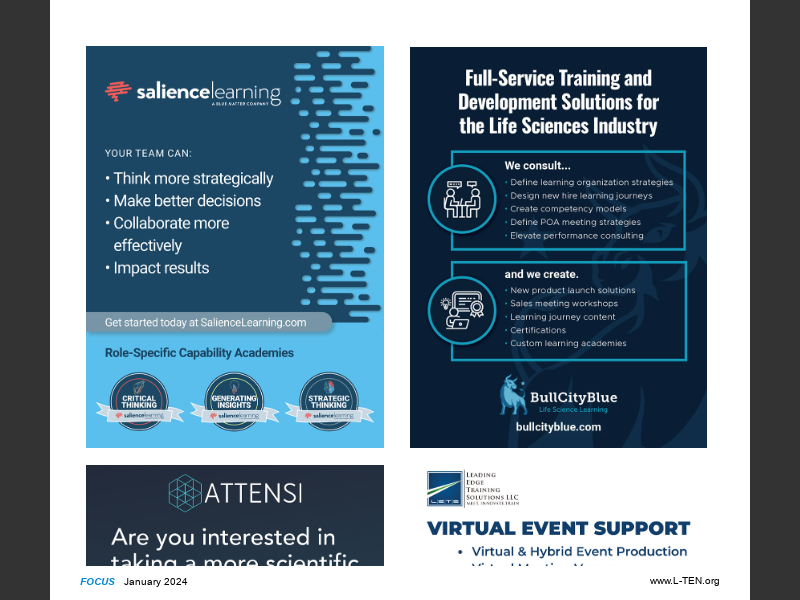 Focus Magazine - January 2024Salience Learning | Bull City Blue ...