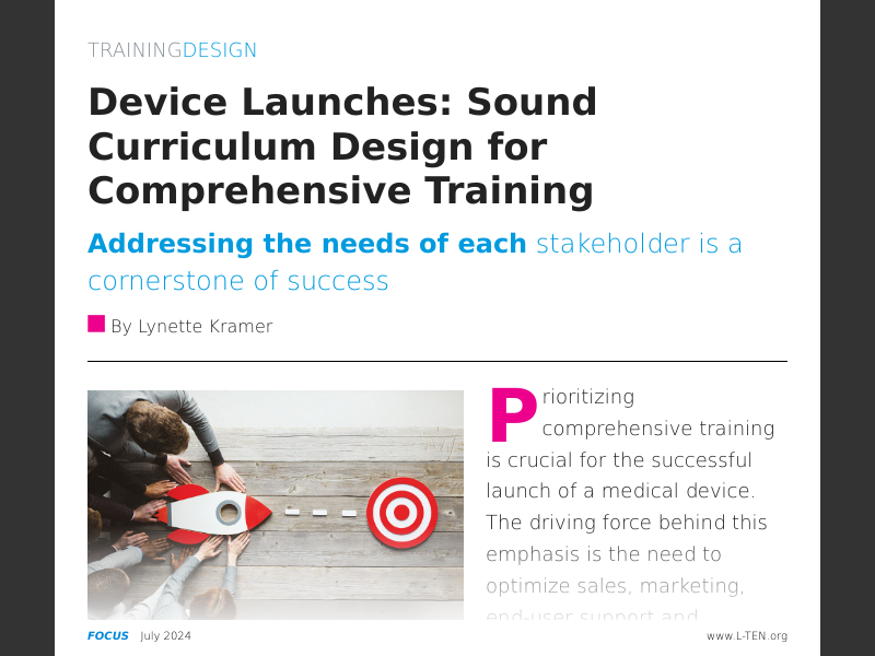 Focus Magazine - July 2024Training Design: Device Launches: Sound ...