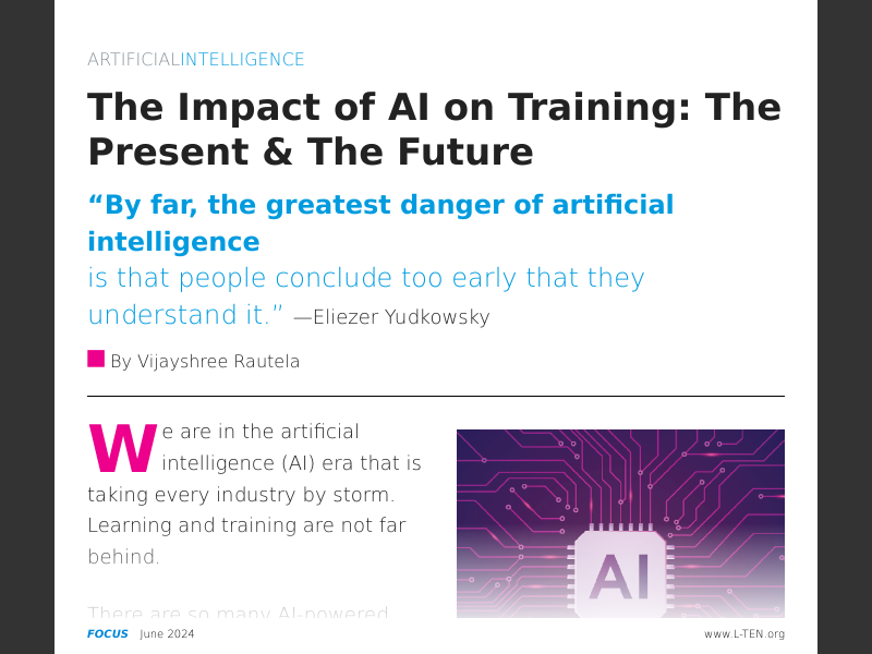 Focus Magazine - June 2024Artificial Intelligence: The Impact of AI on ...