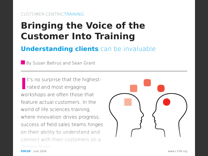 Focus Magazine - June 2024Customer-Centric Training: Bringing the Voice ...