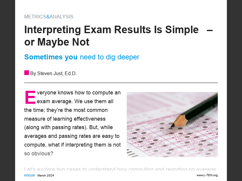 Focus Magazine - March 2024Interpreting Exam Results Is Simple - Or ...