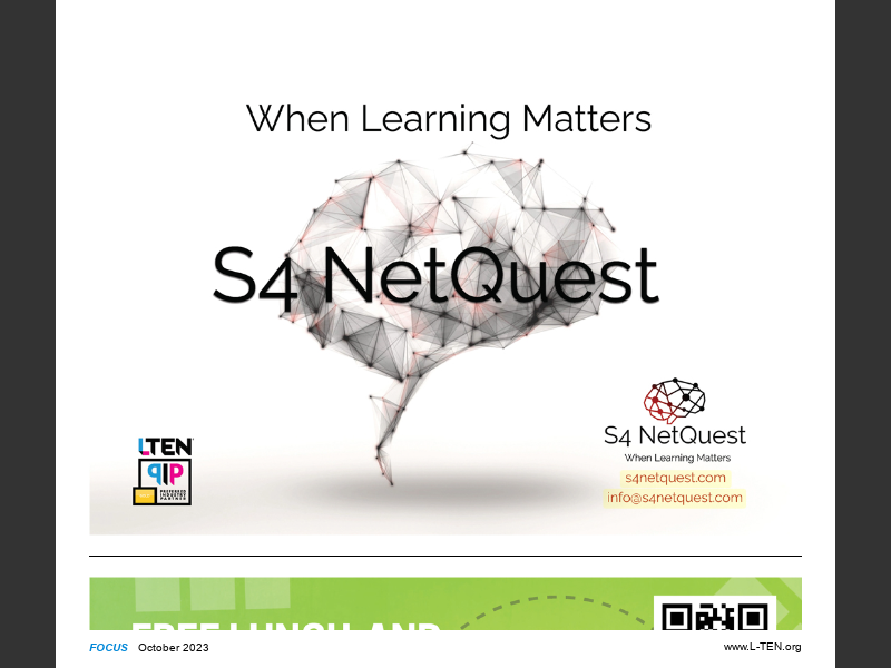 Focus Magazine - October 2023s4 NetQuest | Fair Play