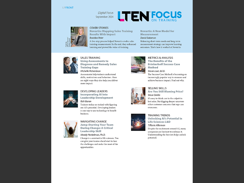 Focus Magazine - September 2024Upfront 2