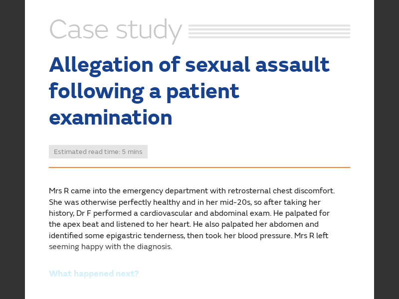 Casebook UK - Volume 31 Issue 2 - December 2023Case study: Allegation ...