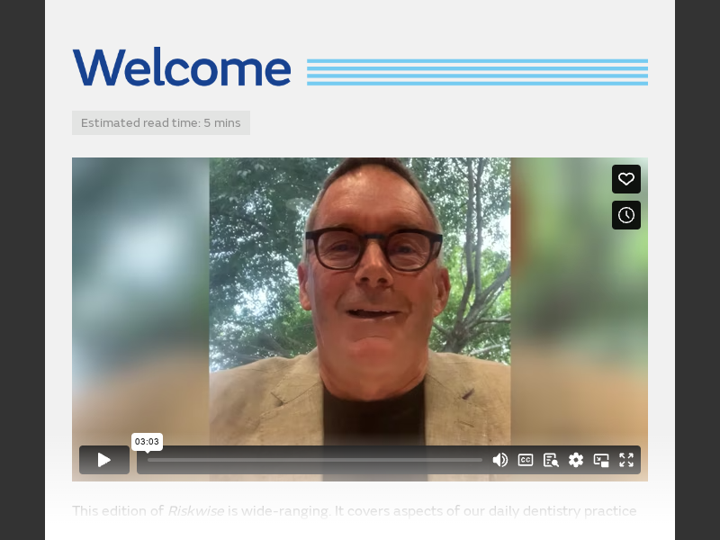 Riskwise New Zealand - Issue 65 - December 2023Editorial - David Crum