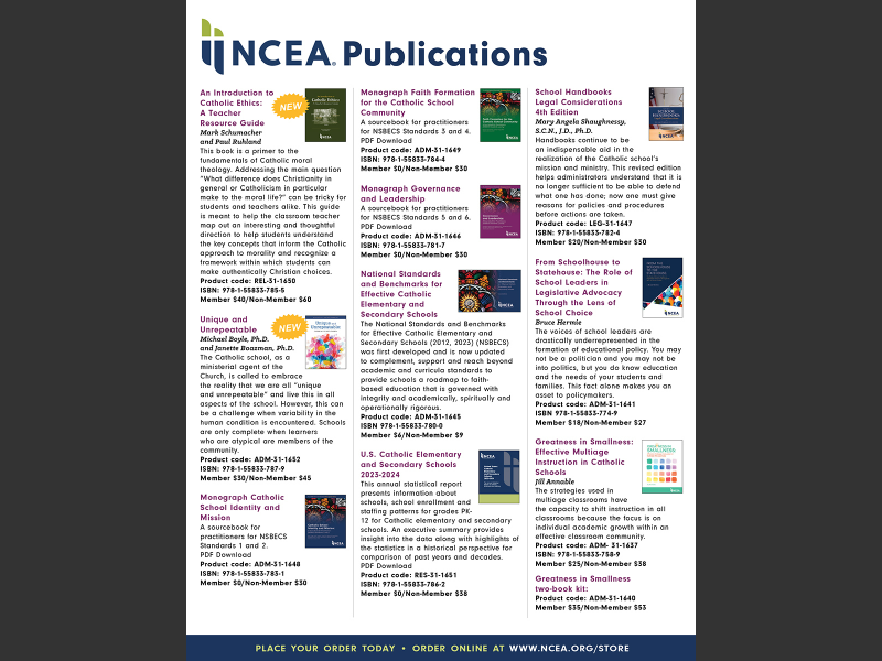 Fall 2024NCEA Publications