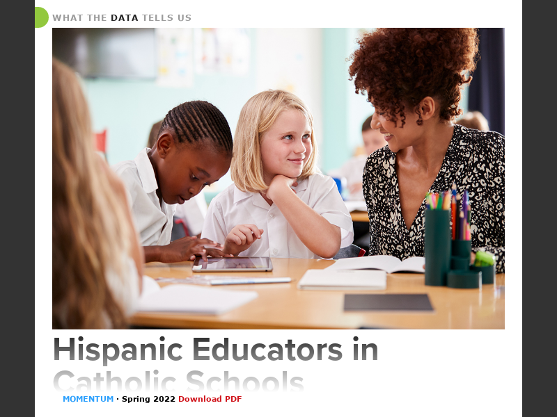 Spring 2022Hispanic Educators in Catholic Schools