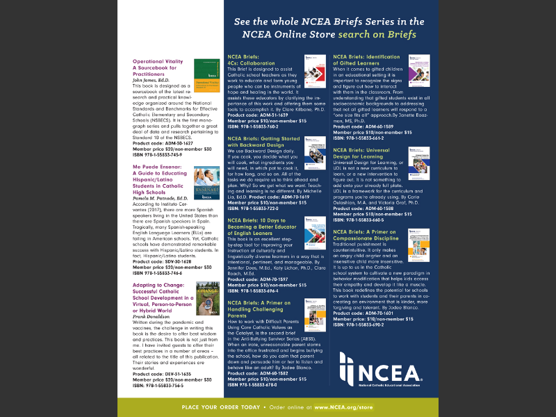 Spring 2023NCEA New Publications 2