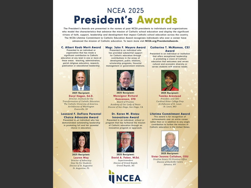 Spring 2025NCEA 2025 President’s Awards