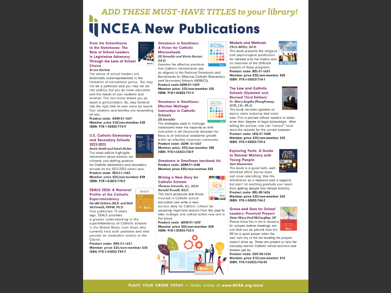 Summer 2023NCEA New Publications