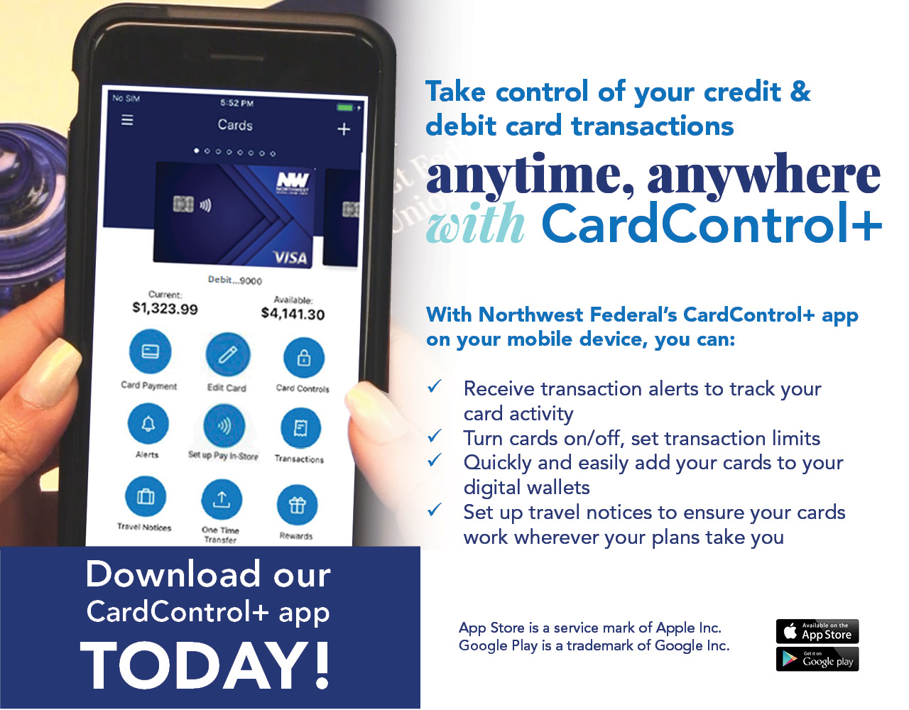 2023_Q2_Financial JourneyProtect Your Cards With Cardcontrol+