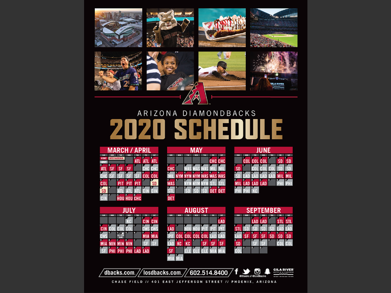 2020 Official Travel GuideArizona Diamondbacks