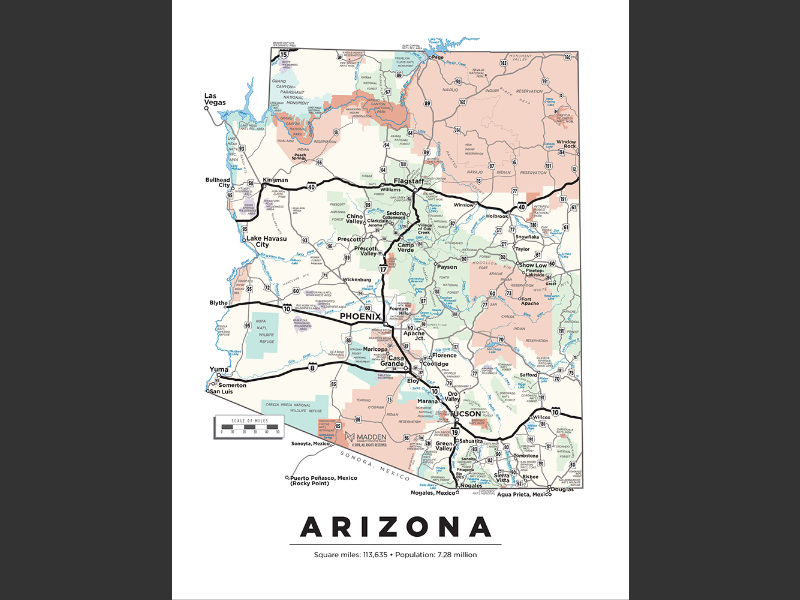 2020 Official Travel GuideArizona (Map)