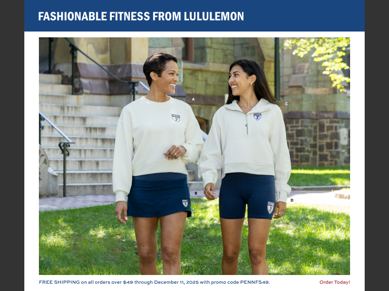 2025Fashionable Fitness from Lululemon