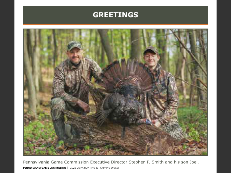Hunting & Trapping Digest 2025-2026Greetings