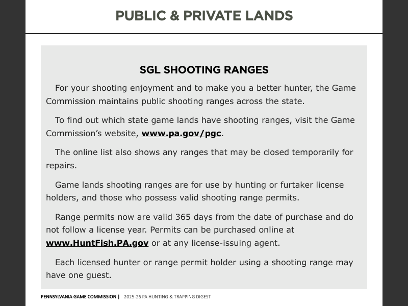 Hunting & Trapping Digest 2025-2026Public & Private Lands