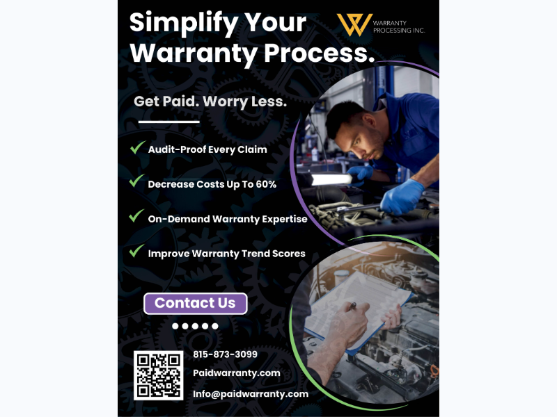 March/April 2025Warranty Processing Inc.
