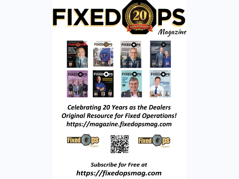 March/April 2025Fixed Ops Magazine Ad