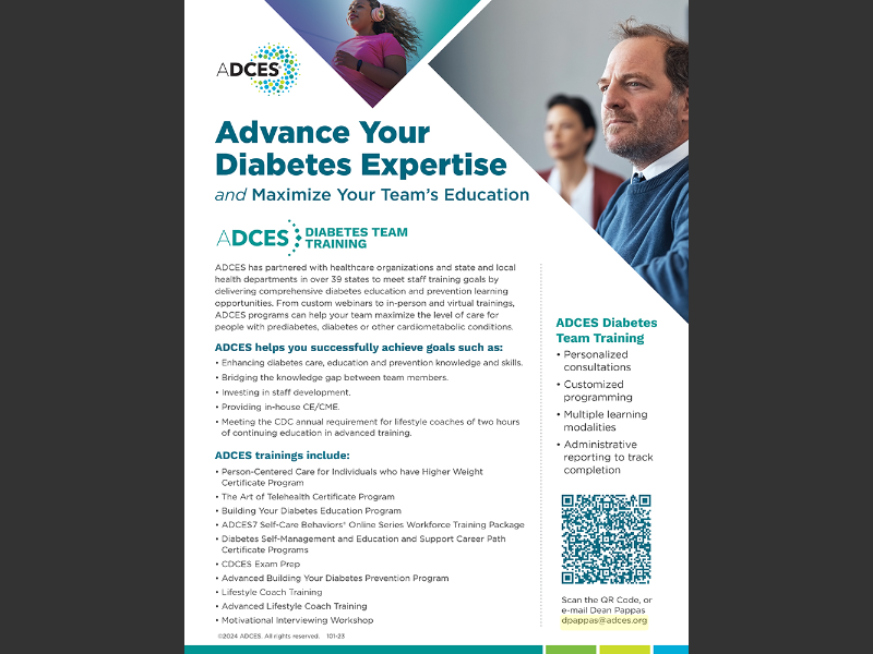AIP - January 2024ADCES Diabetes Team Training