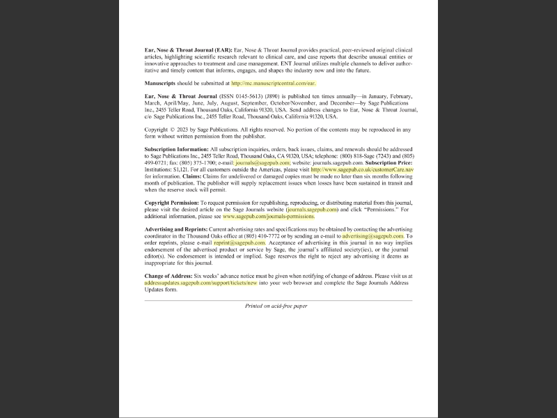 ENT - June 2023Verso