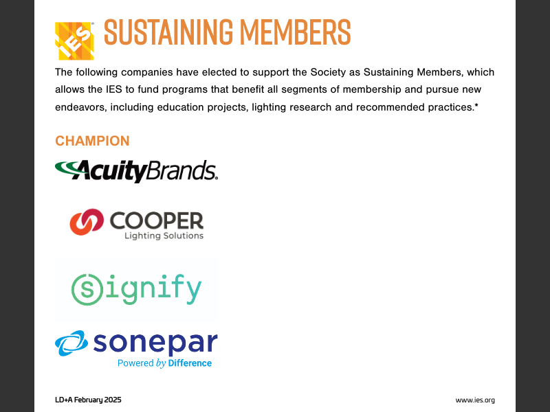 February 2025IES Sustaining Members