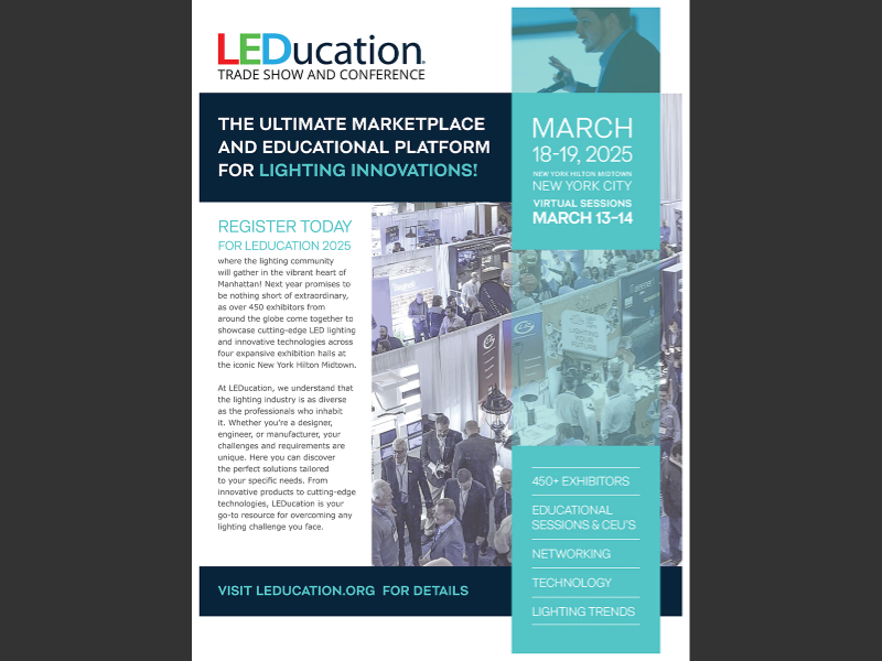 March 2025Register for LEDUCATION 2025