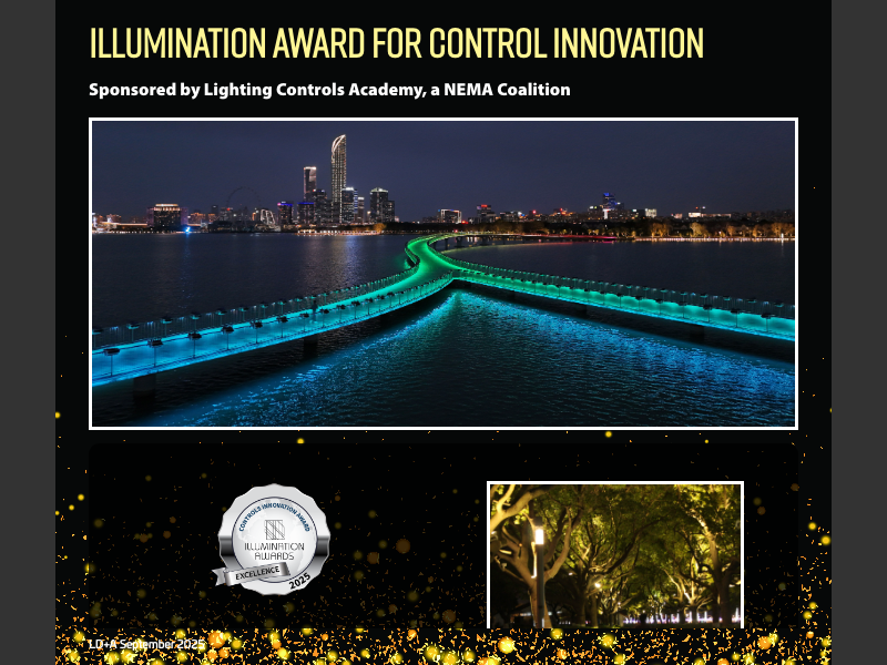 September 2025Illumination Award for Control Innovation - Wireless Light