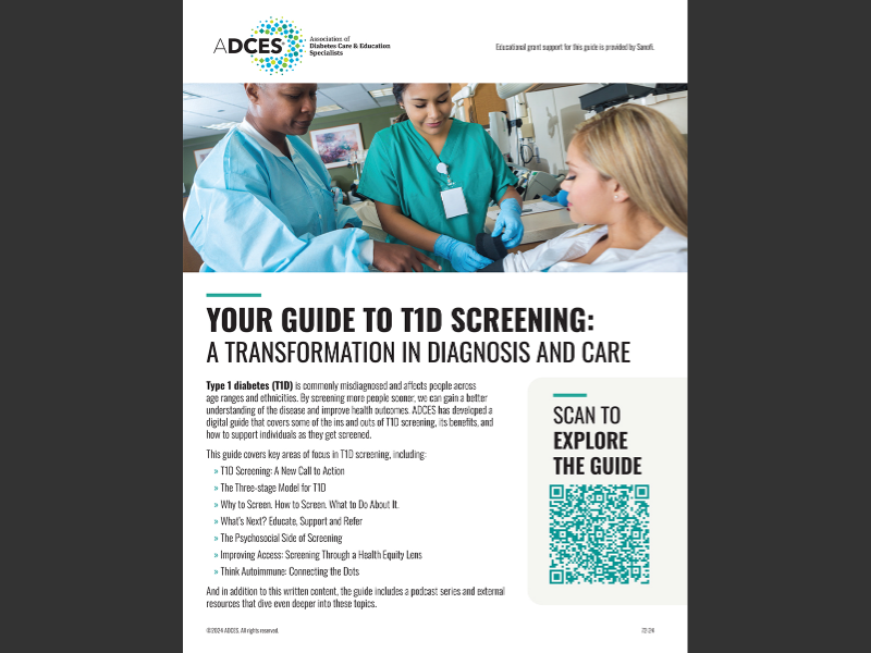October 2024ADCES T1D Screening