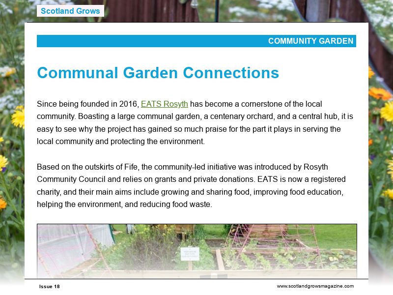 Issue 18Communal Garden Connections
