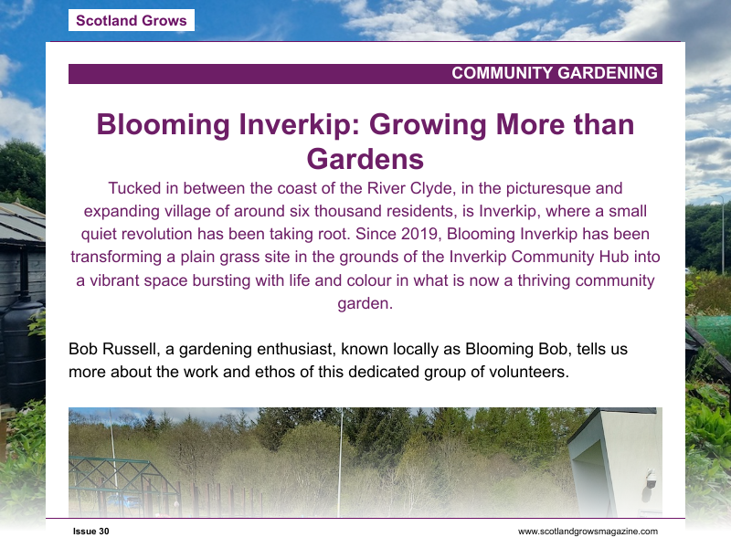 Issue 30Blooming Inverkip