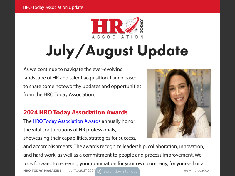 July/August 2024HRO Today Association Update