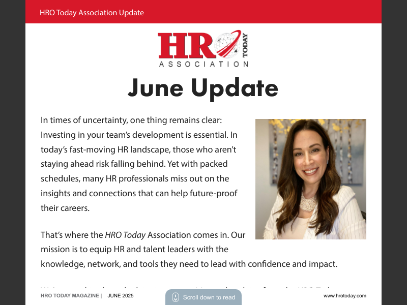 June 2025HRO Today Association Update