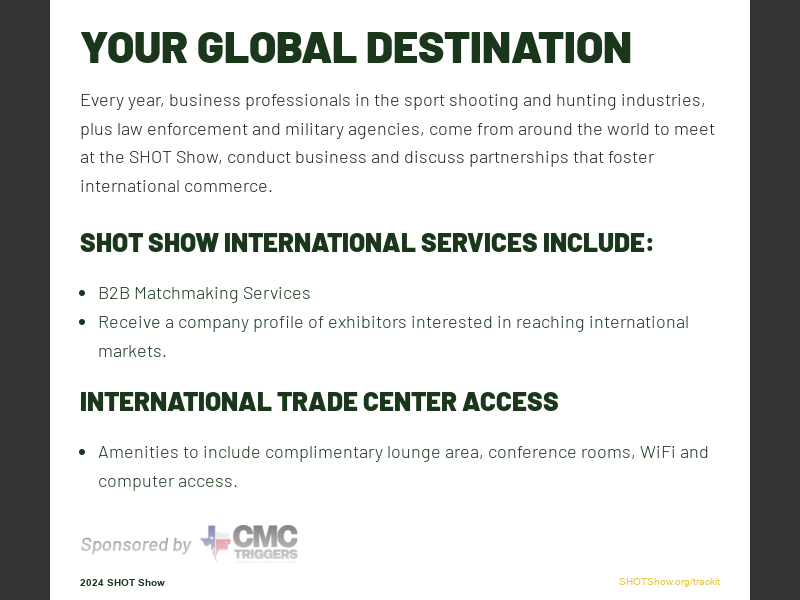 2024Your Global Destination