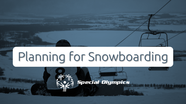 Snowboarding Coaching Guide 2022Planning for Snowboarding