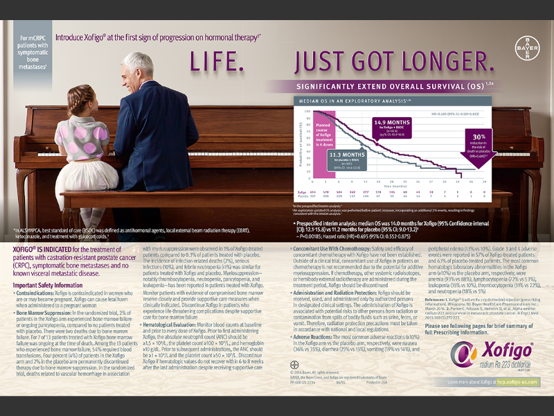 Reviews in Urology Volume 19, No. 1 2017Xofigo Ad