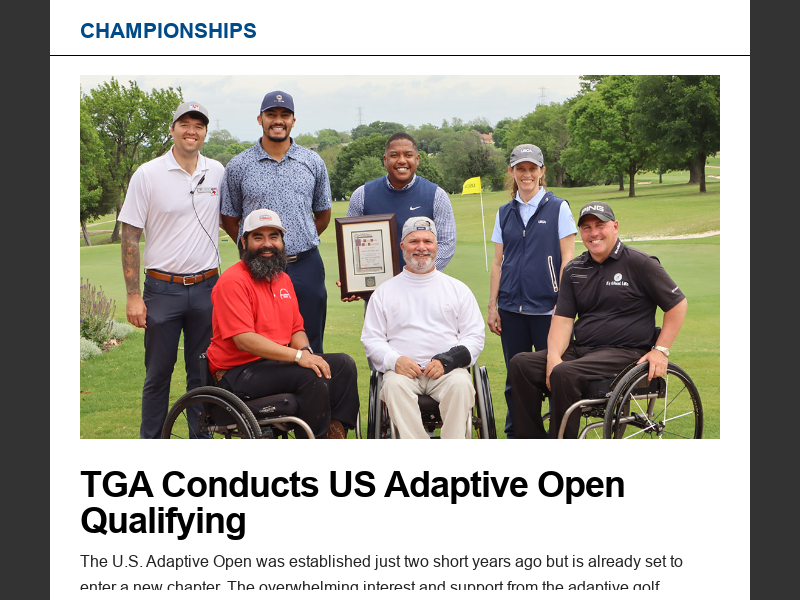 April 2024TGA Conducts U.S. Adaptive Open Qualifying