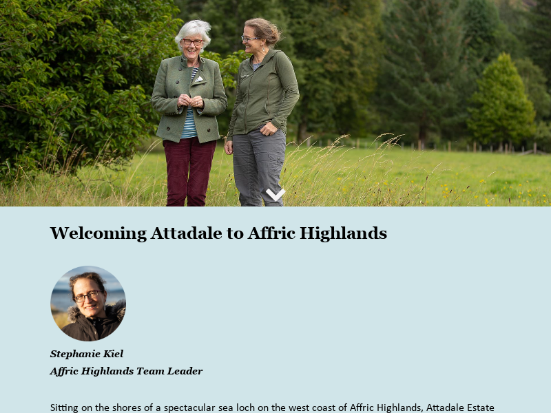 Caledonia Wild Autumn/Winter2023Affric Highlands