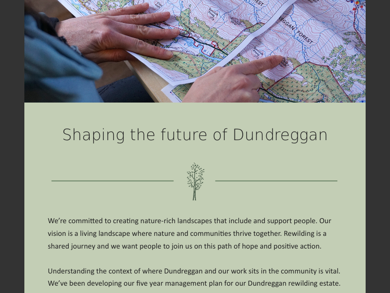 Caledonia Wild Autumn / Winter 2024Shaping the future of Dundreggan