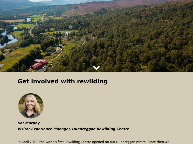 Caledonia Wild Spring/Summer2024Get involved with rewilding