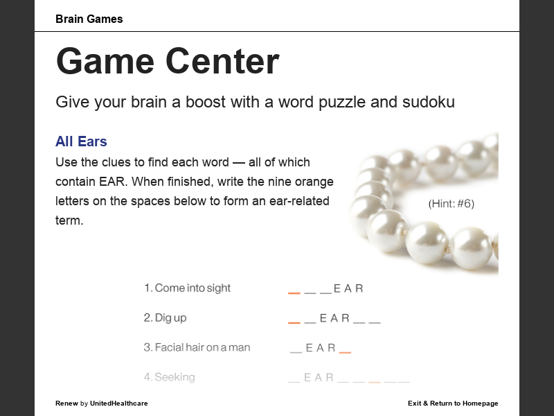 Renew - Issue 30Game Center