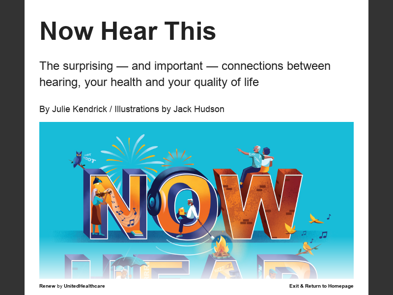 Renew - Issue 30Now Hear This