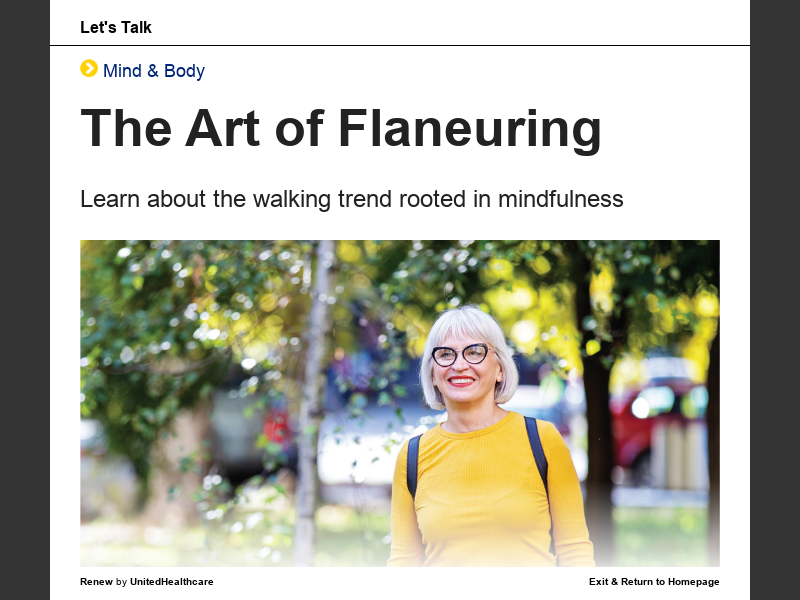 Renew - Spring/Summer 2021The Art of Flaneuring
