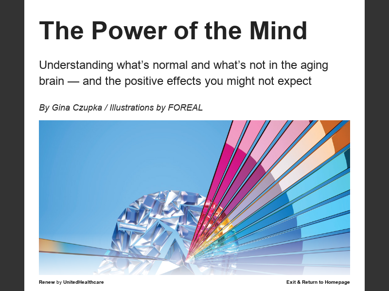 Renew - Winter 2022The Power of the Mind